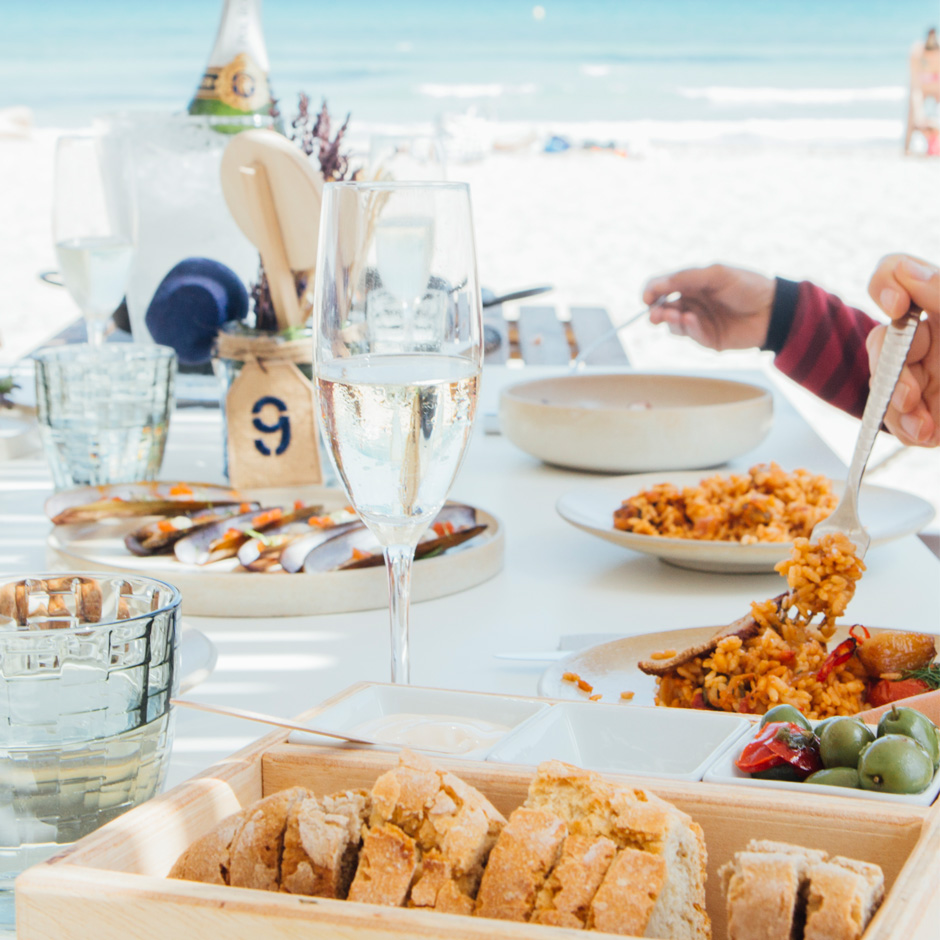Restaurant in Can Picafort, Mallorca - Ponderosa Beach.